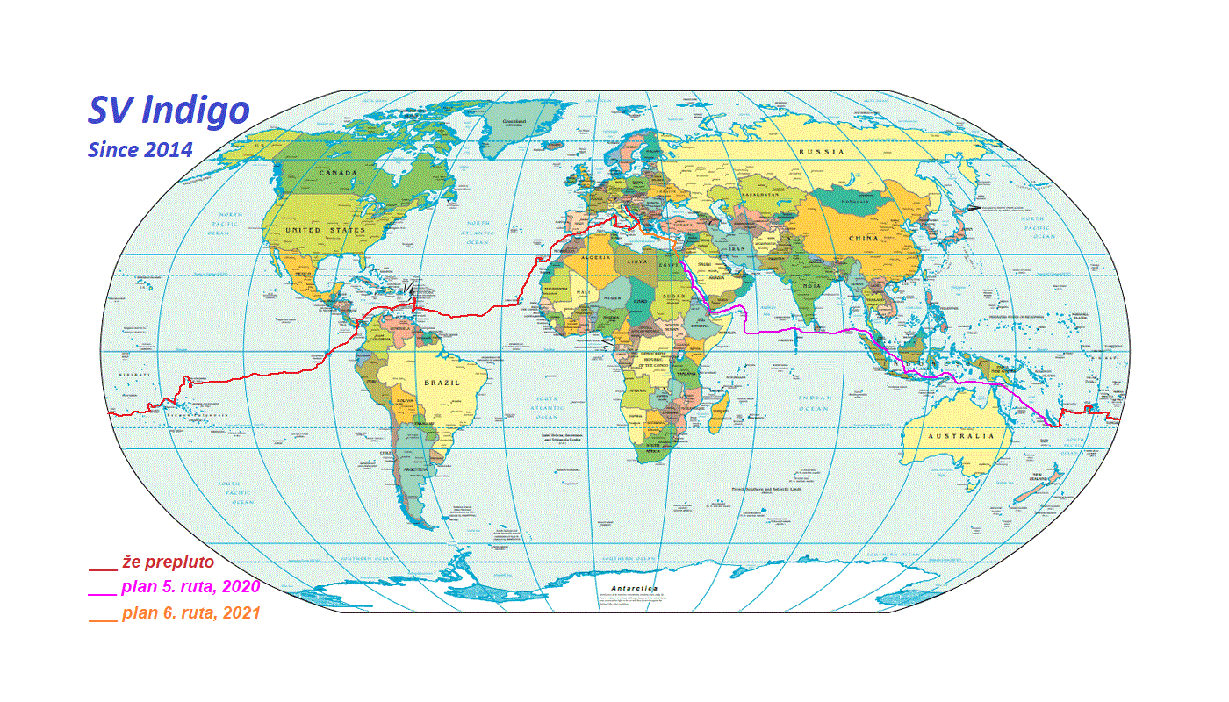 Indigo map – Jasmin jadranje